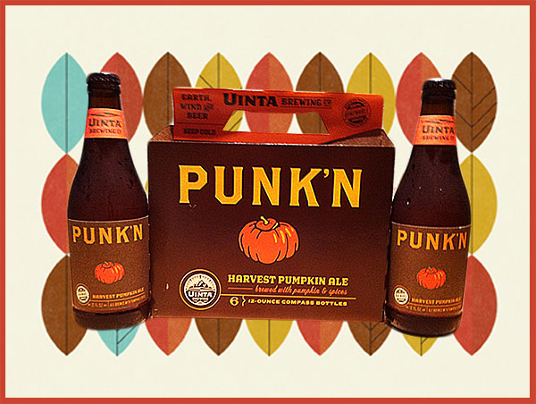 A Brewed Attitude: Review: Uinta Brewing Co.'s "Punk'n" Harvest Pumpkin Ale