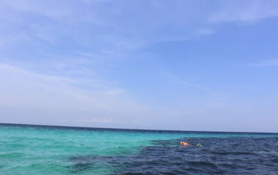 Indahnya Pulau Dedap dengan Gradasi Air Laut yang Hijau Tosca - Kisah ...