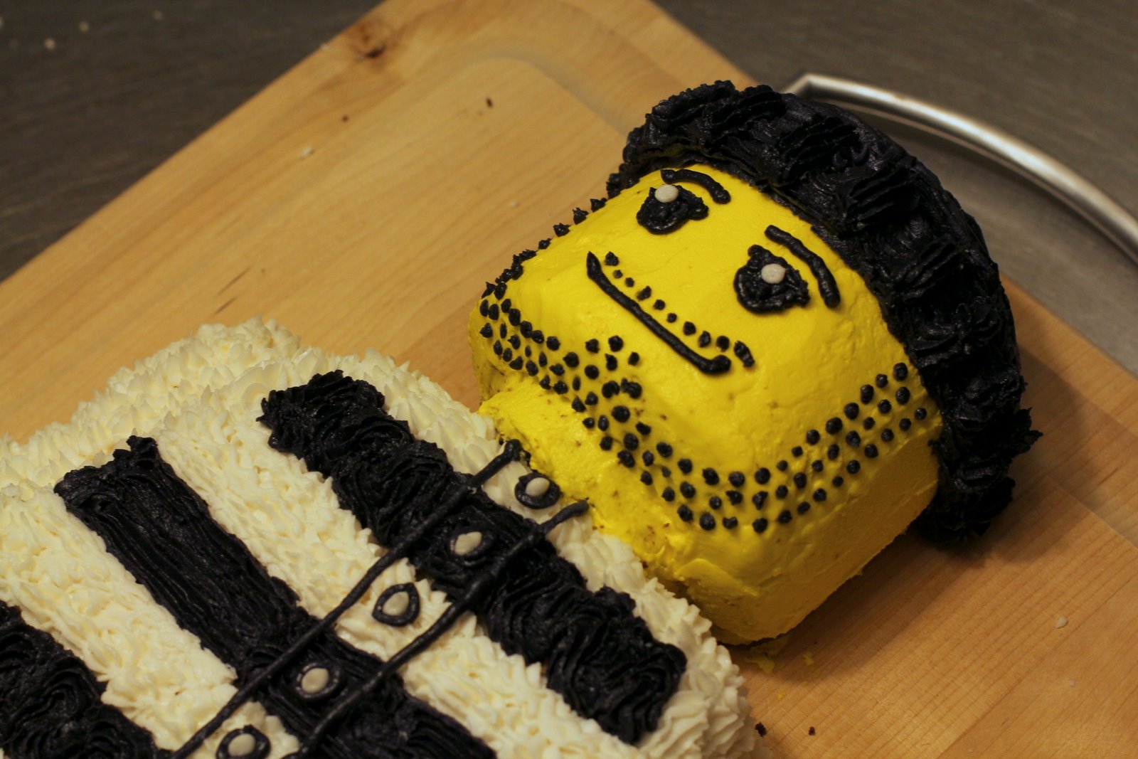 Songs from the Hearth: The Lego Robber Birthday Cake