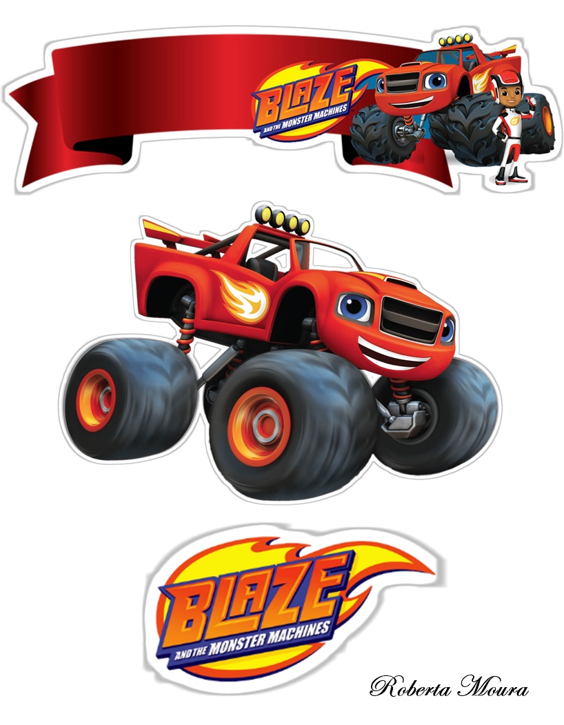 Topper e imagens png: topper Blaze