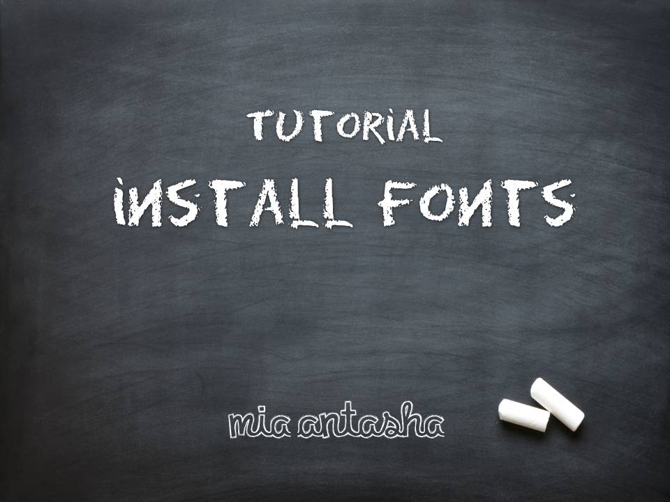 MUAT TURUN DAN TUTORIAL INSTALL FONTS ~ SK (Felda) Redong, Segamat
