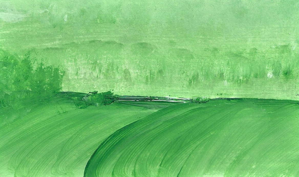 ZEN MY ASS: Soft Green Scene