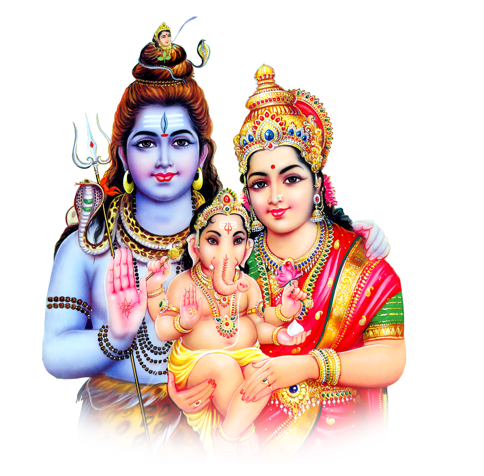 pngforall: Lord shiva parvathi with bala ganesh png images picture ...