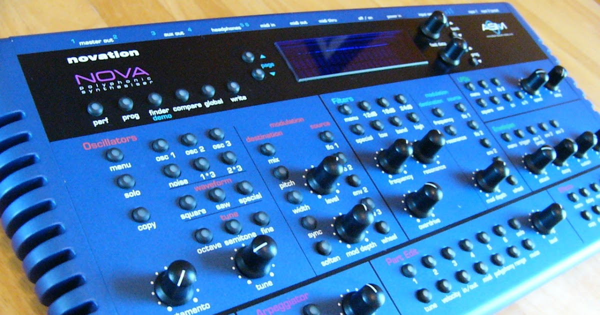 MATRIXSYNTH-B: Novation Nova Laptop VA Synthesizer