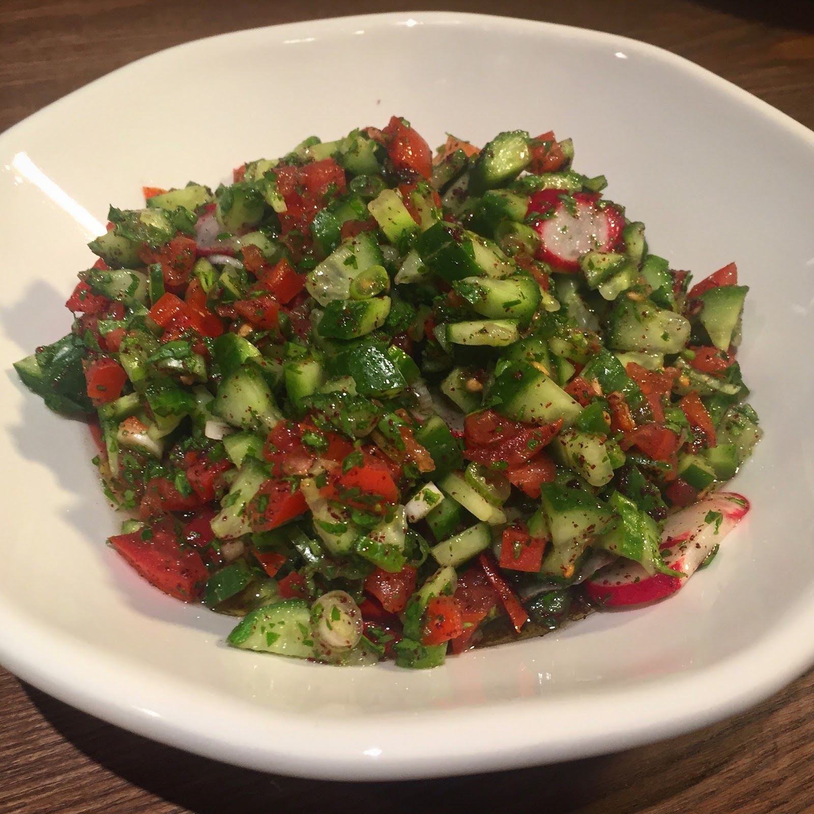 TheMDChef: Chicken Schnitzel with Israeli Salad