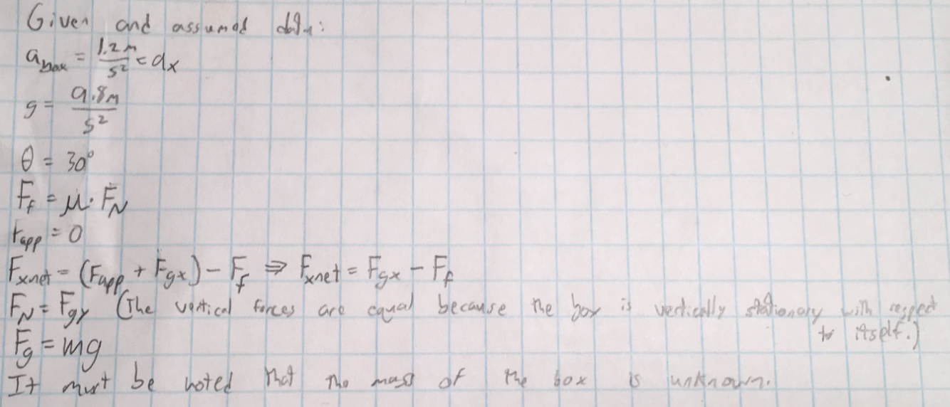 Nathan's Physics Blog: Force Diagram Problem Solving