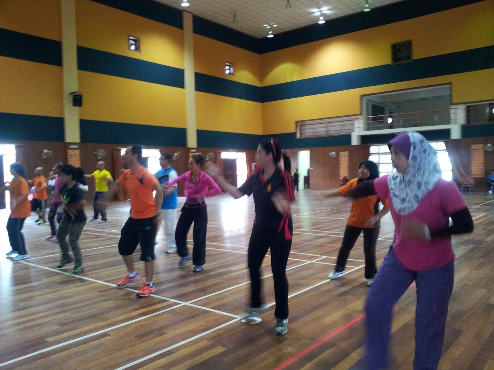 SenamRobik, SenamSeni, Aerobic, GroupFitness Trainer By Sharifah Hanim ...