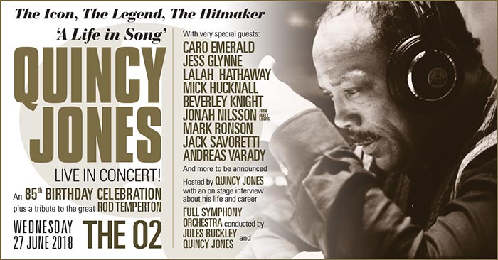 Jonathan Baz Reviews...: Quincy Jones Live In Concert - Review