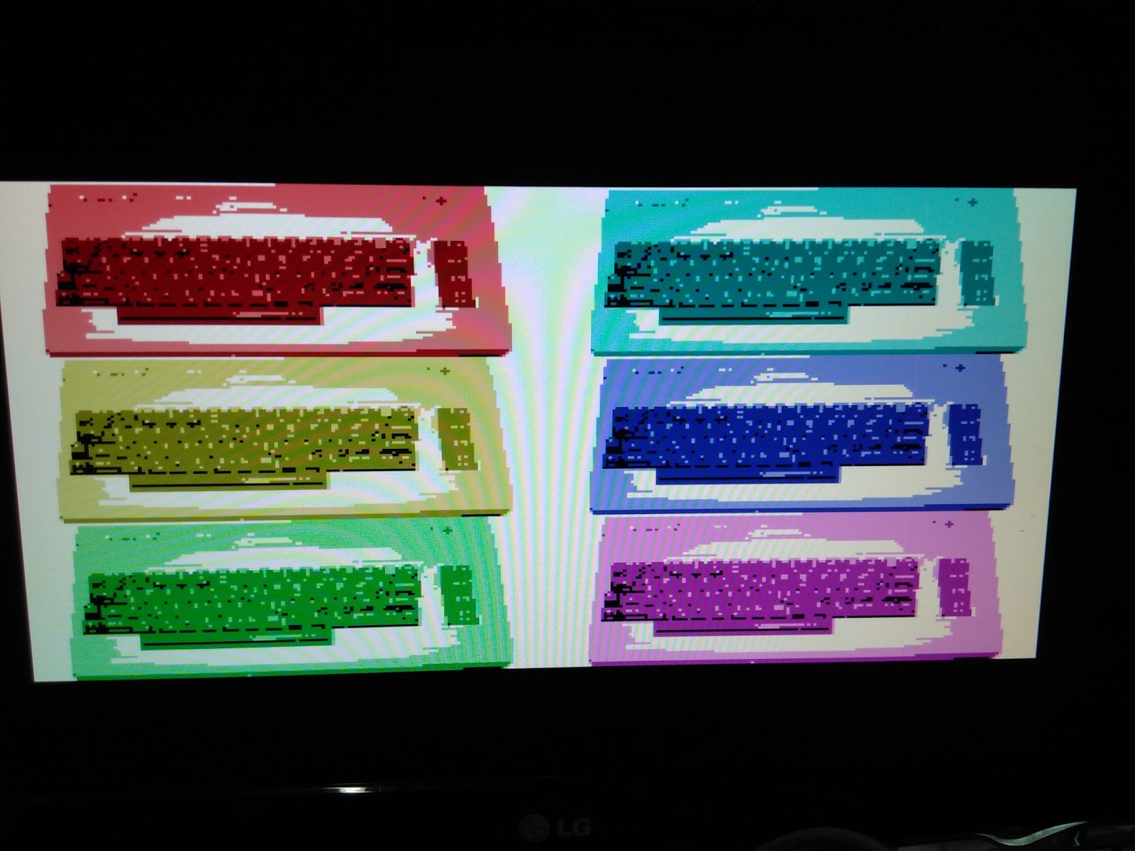 Making a C64/C65 compatible computer: Displaying 256 colour images and ...