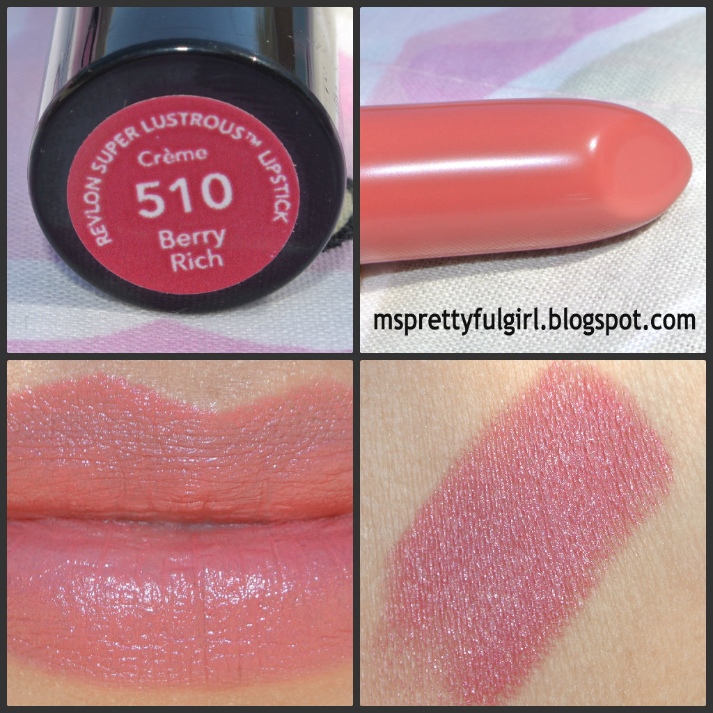 Revlon Berry Rich Lipstick Swatch