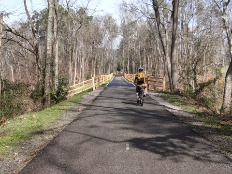 Walkabout With Wheels Blog: Riding Our Bikes on the North Augusta Greenway