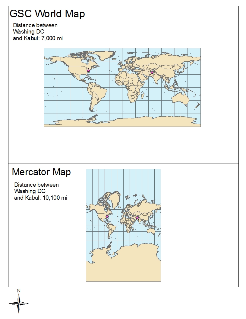 Jean Wong: Week 6: Projections in ArcGis