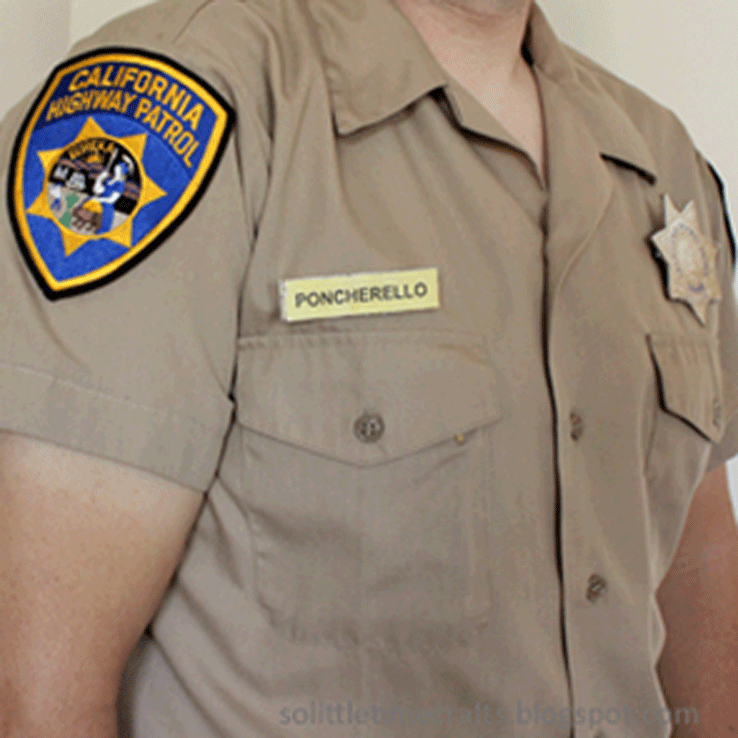 SEW HANDMADE: It's a CHiPs Halloween {repurposed costume}