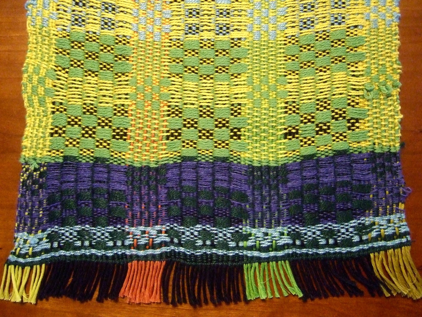 Rebecca's Musings and Artistic Wanderings: Weaving M's and O's