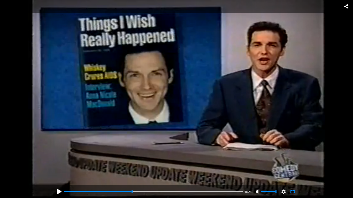 Weekly Update About The Weekend Update: BIOGRAPHY BLOG: NORM MACDONALD