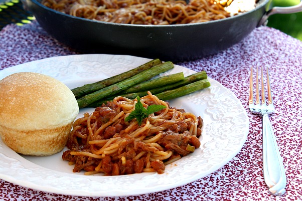 Mommy's Kitchen : Barbecue Pulled Pork Spaghetti