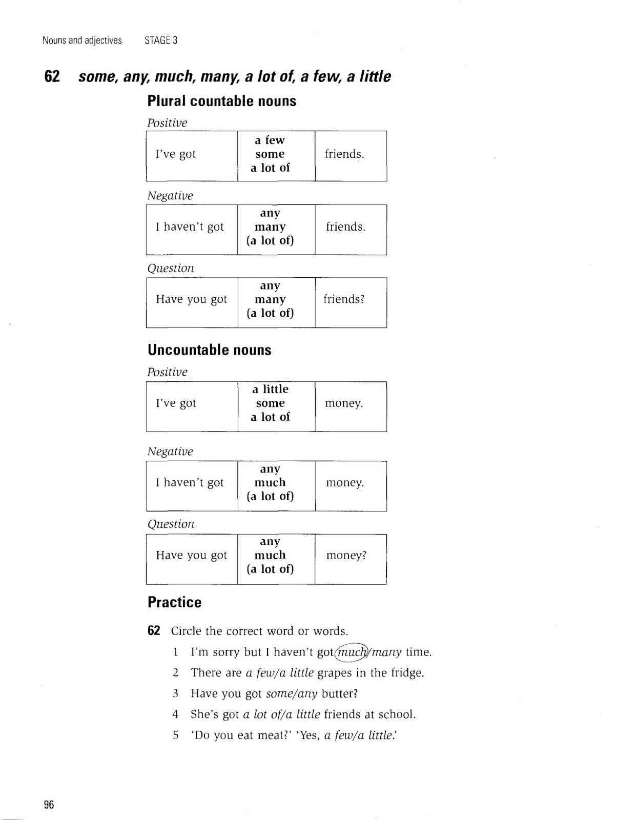 The English Corner: Quantifiers