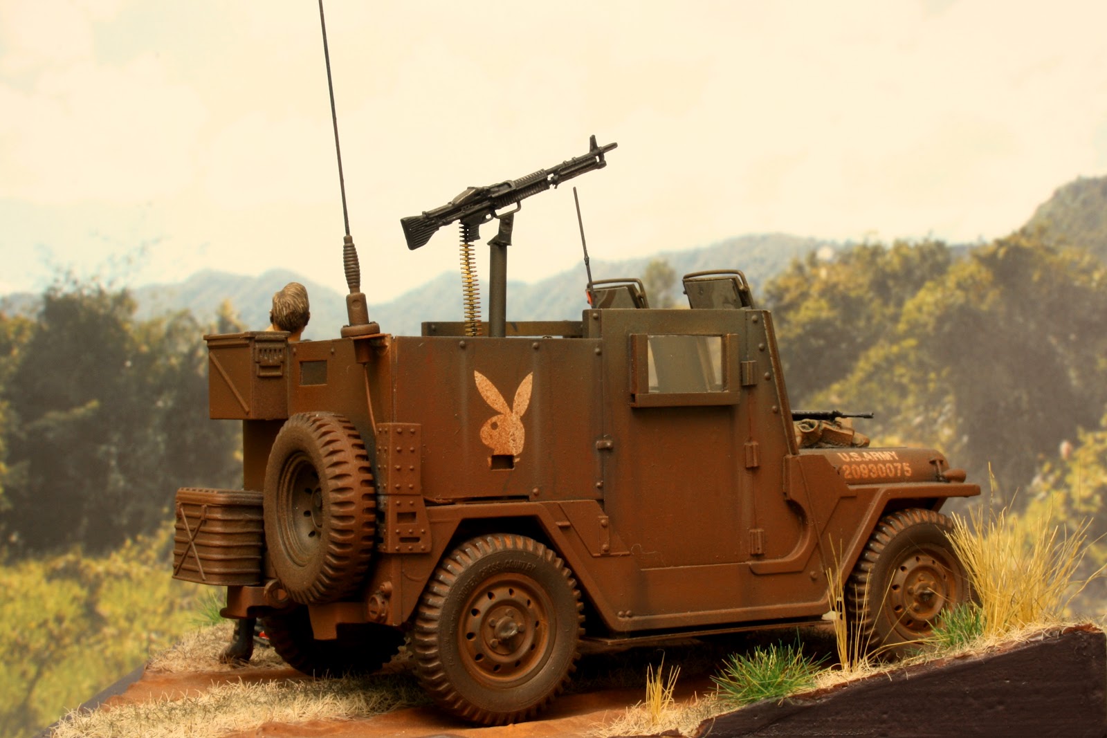Miniature Creations: M151 Jeep Guntruck Vietnam