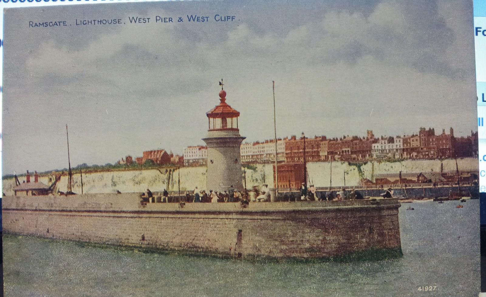 thanetonline: Another four old coloured postcards of Ramsgate