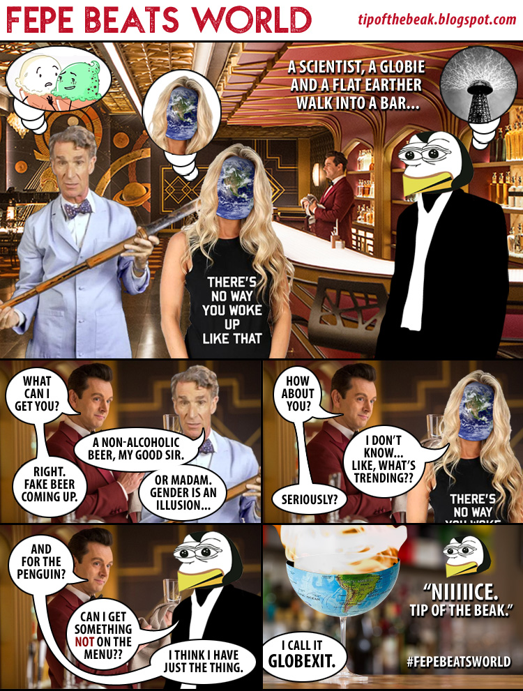 Flat Earth People Everywhere: The Birthing of FEPE & March of the Penguins