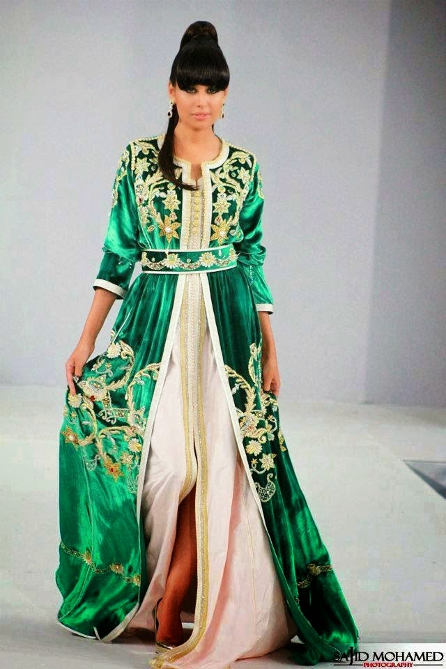 Caftan 2015 Vert Collection de Rêve