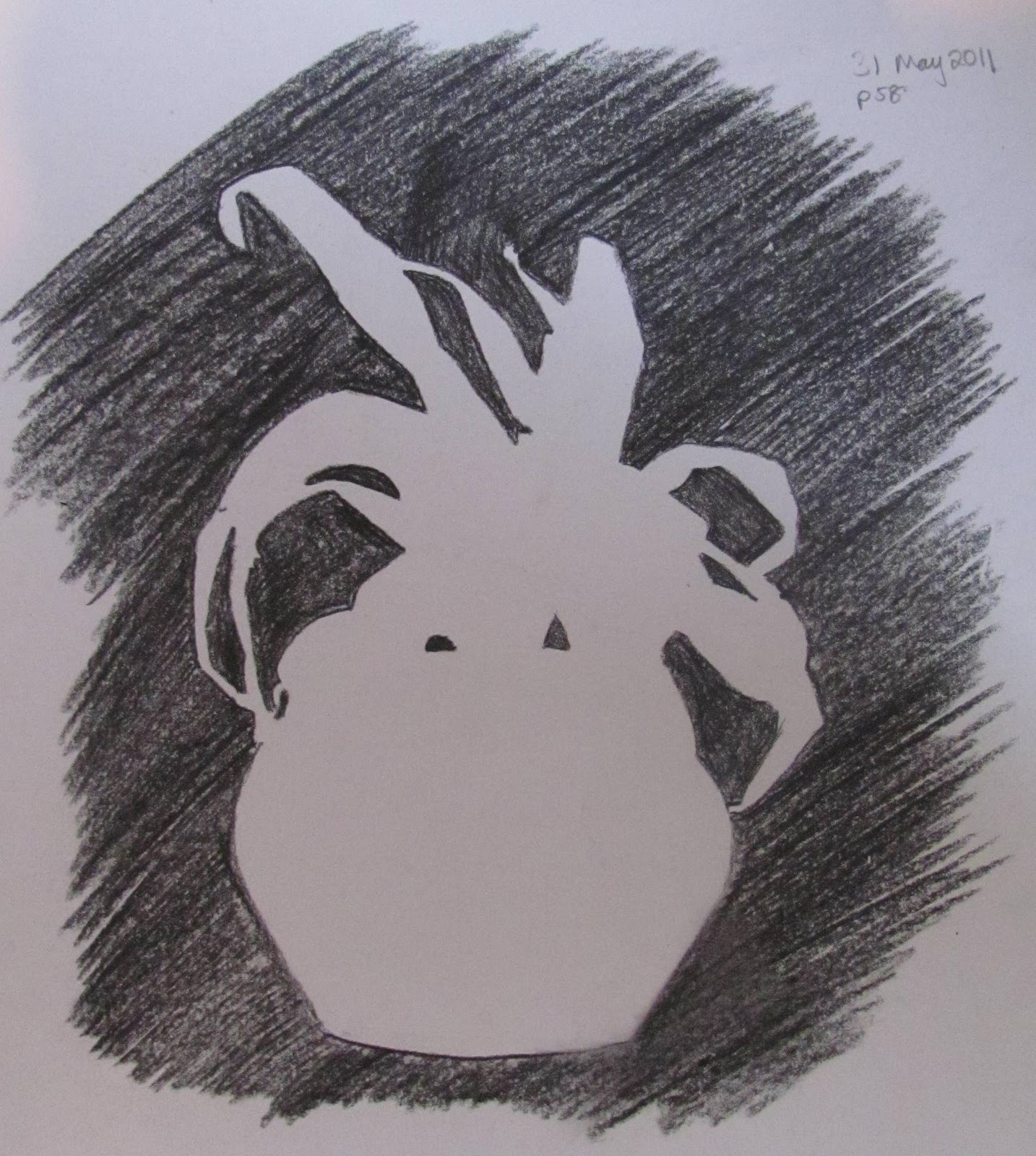 Drawing 1: Negative Space