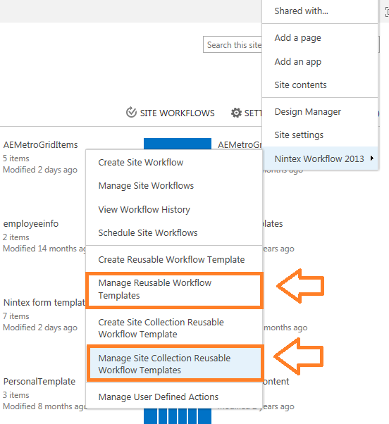 Sharepoint 2013 Error Export Nintex Workflow