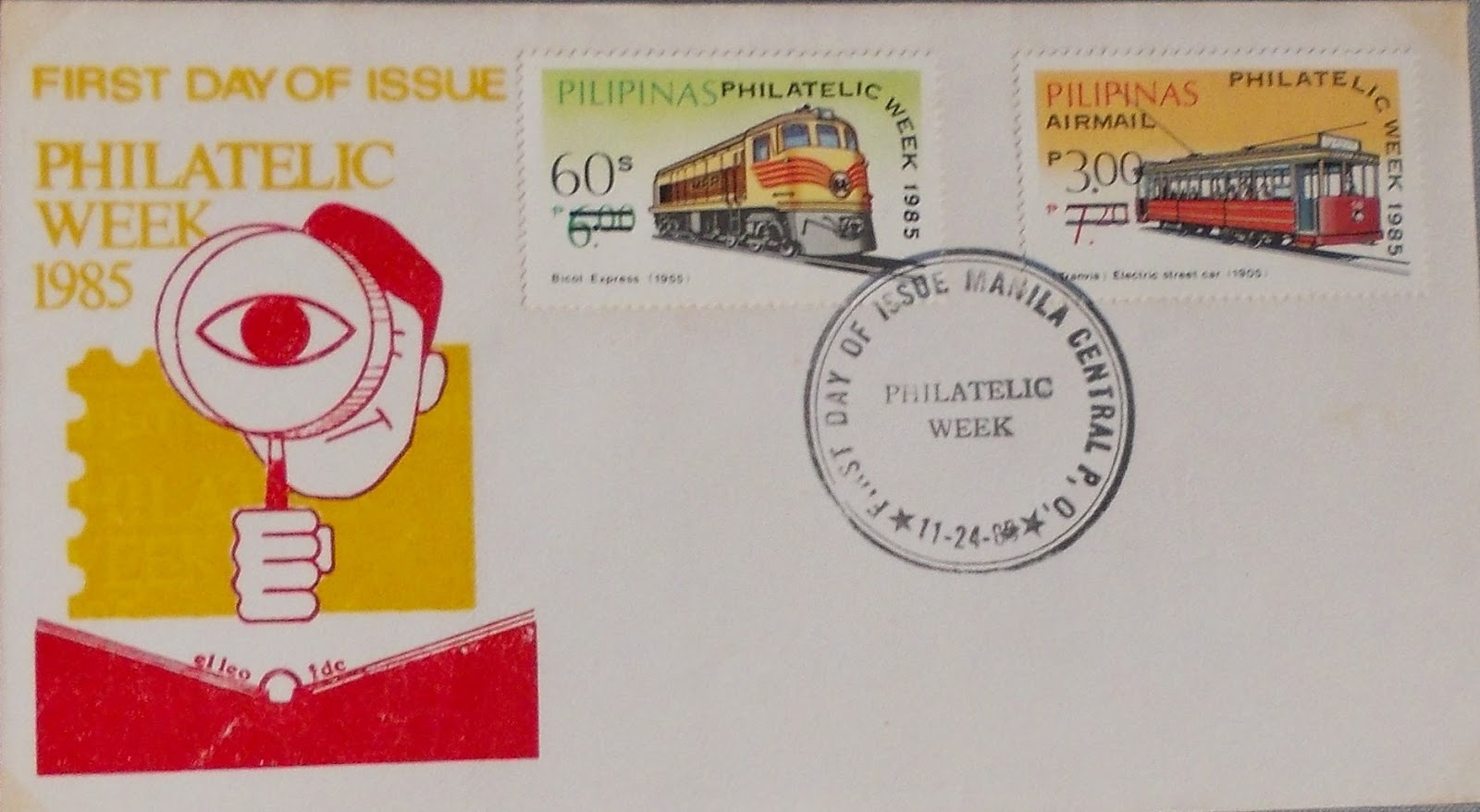 Philatelic Philippines: 1985 Philatelic Week FDC