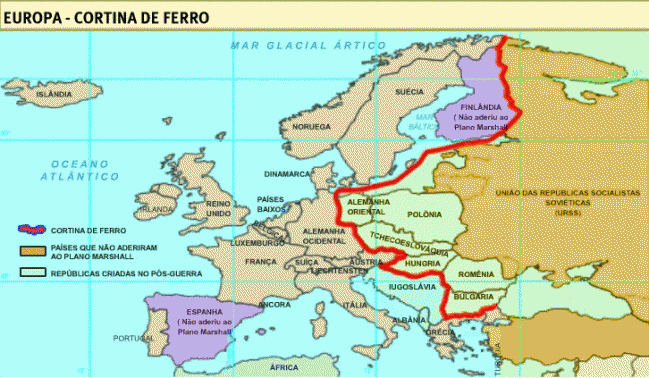 Guerra Fria, Conflito Diplomático entre os EUA e URSS - Enciclopédia ...