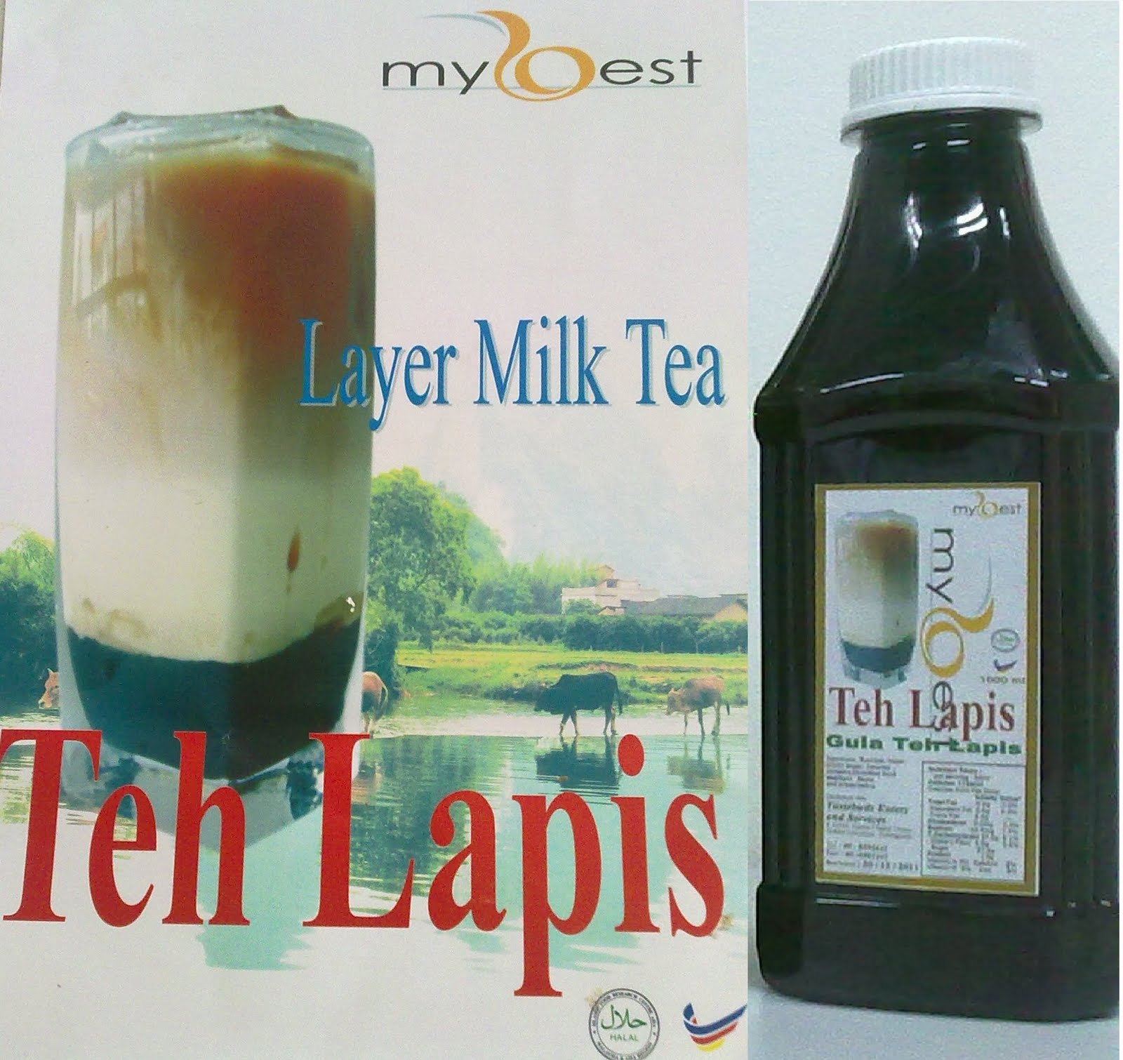 Bandar Baru Kijal: Palm Syrup for 3 Layer Tea
