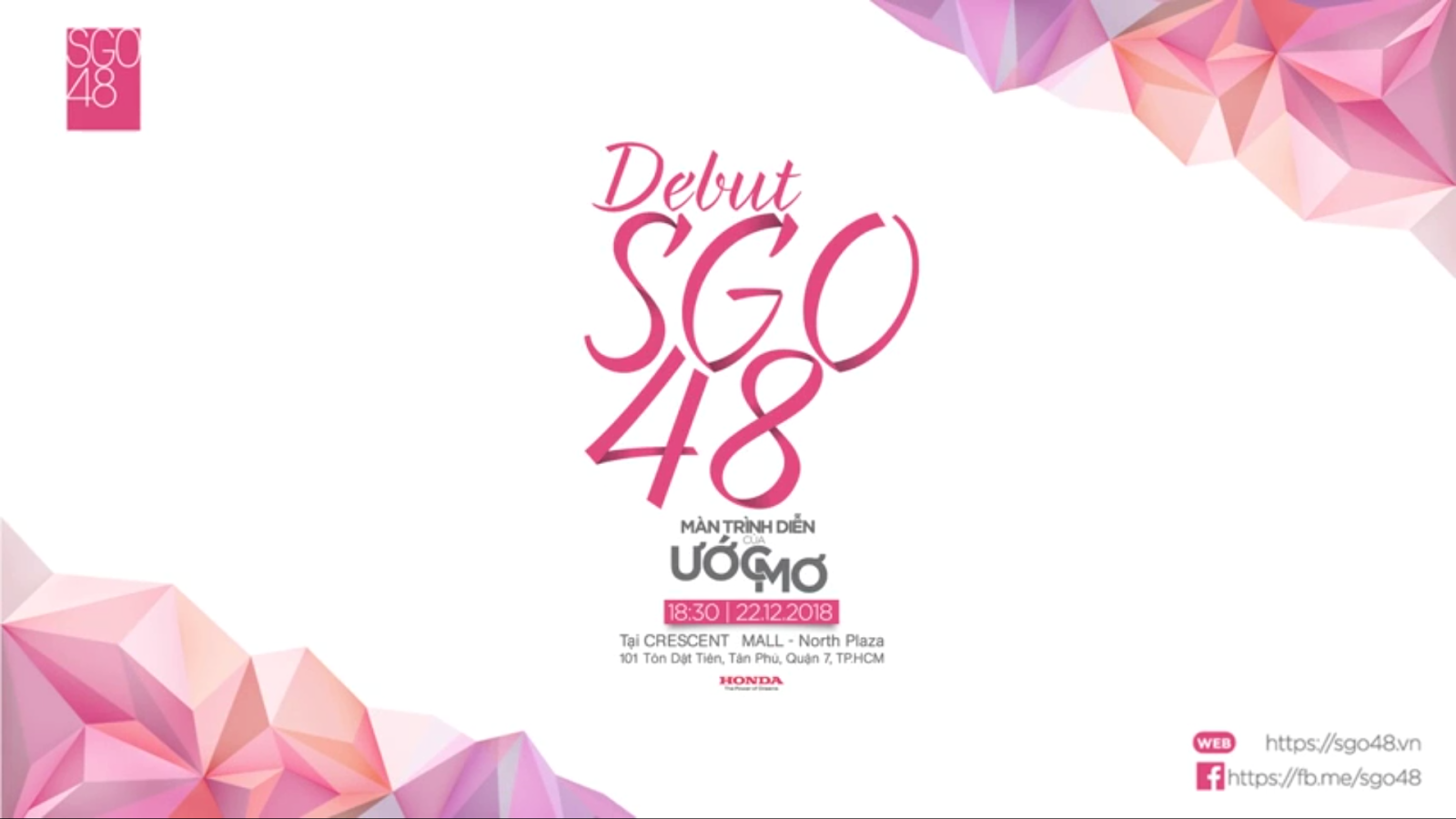 Debut SGO48 Diumumkan!