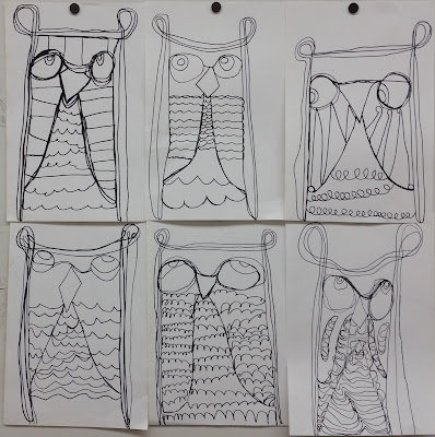 The David Lubin Art Studio: Continuous Line Drawing