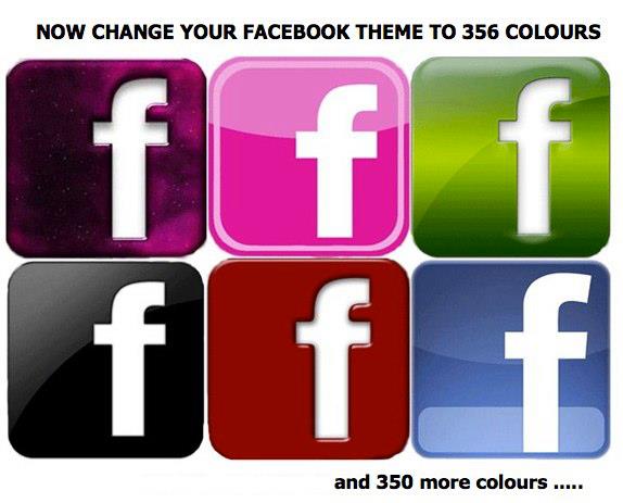 How to change the color of text , header and links of your facebook ...