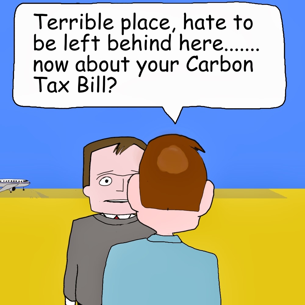 laberal: Tony Abbott and Bill Shorten go to Tarin Kowt. Cartoon