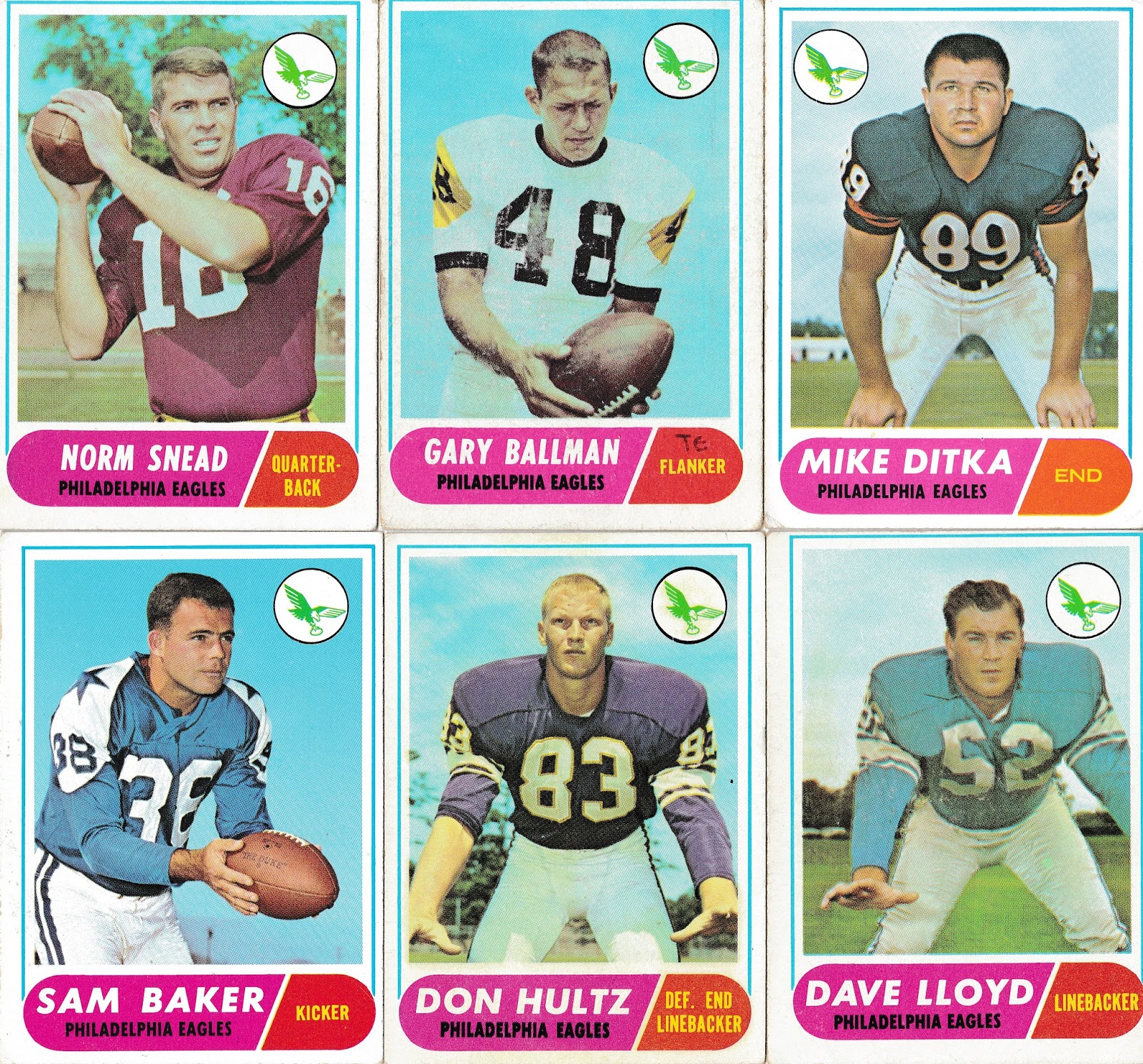 Eagles' Football (1966-75): 1968 Eagles