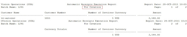 Automatic Receipts and Remittance In R12 | Oracle Techno & Functional