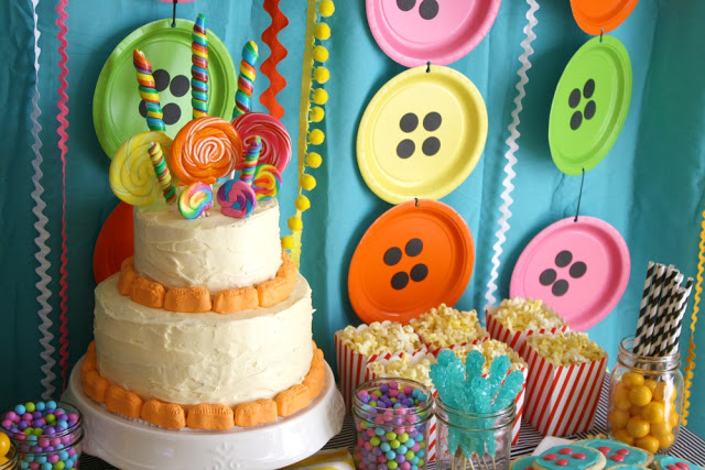 Cortina para festas com prato descartável | Passo a passo e Moldes