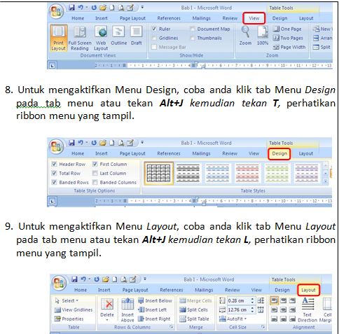 Mengaktifkan Menu- Menu Pada Microsoft Word 2007. ~ Gudang Tutorial ...