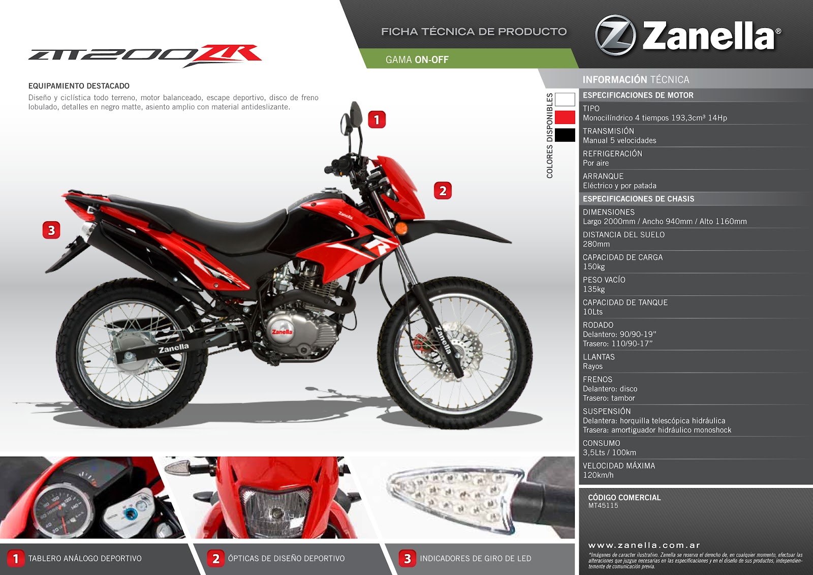 Moto Like | Concesionario Oficial Zanella® Premium: Zanella® Línea On/Off