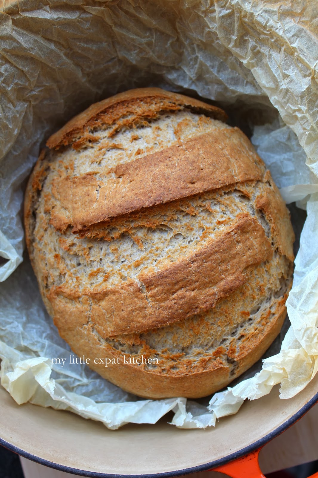 Cooked Barley Bread