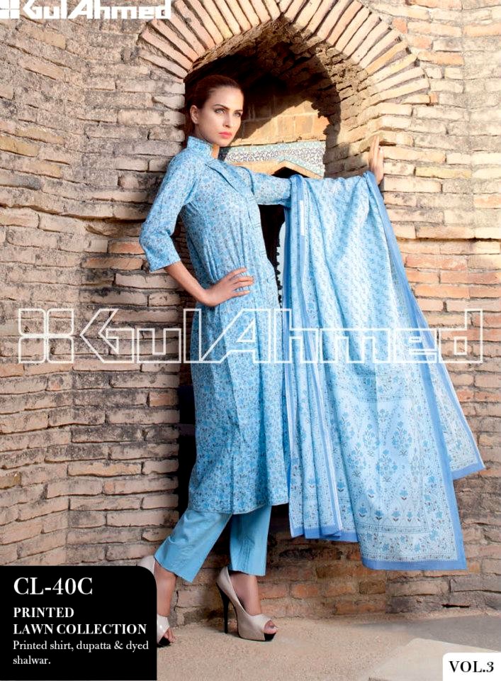 Gul Ahmed Summer Lawn Collection 2013 Vol 3 | New Summer Lawn Designs ...