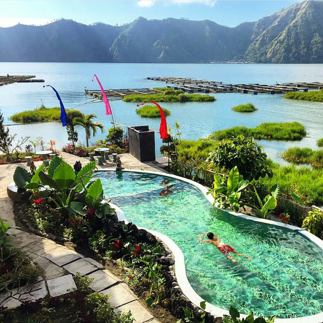 INDONESIAISME: Lakeside Cottage Kintamani, Bali, Indonesia