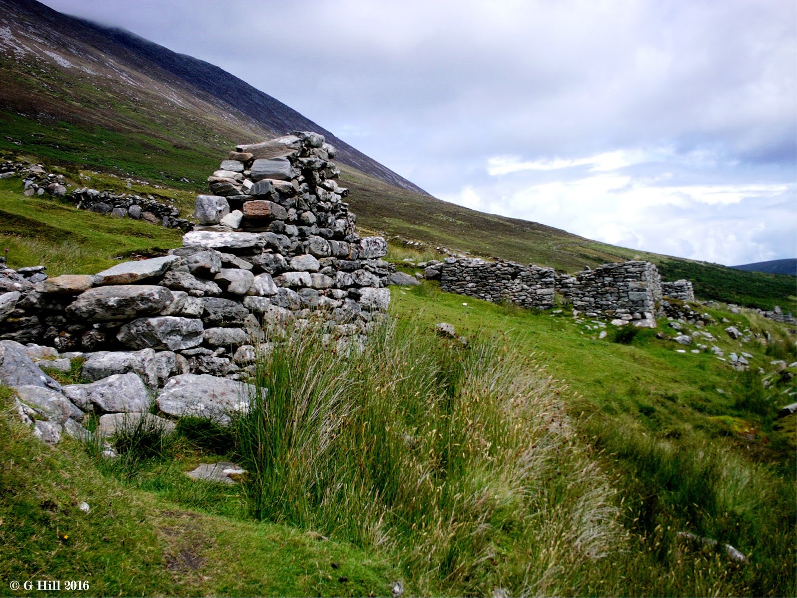 Ireland In Ruins: Deserted Village Achill Co Mayo