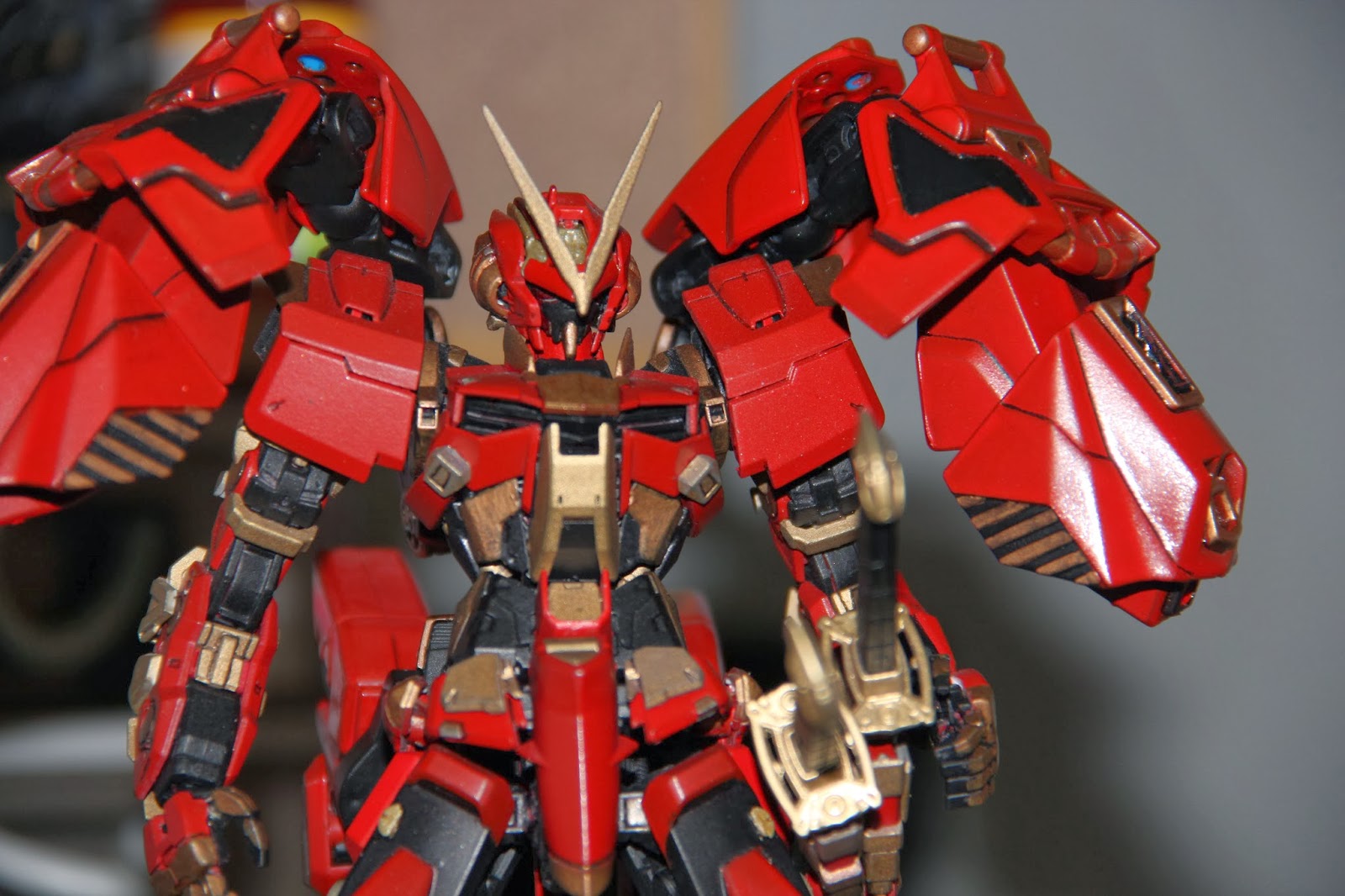 My Gunpla Journey: Gundam Astray Red Frame- Nobunaga