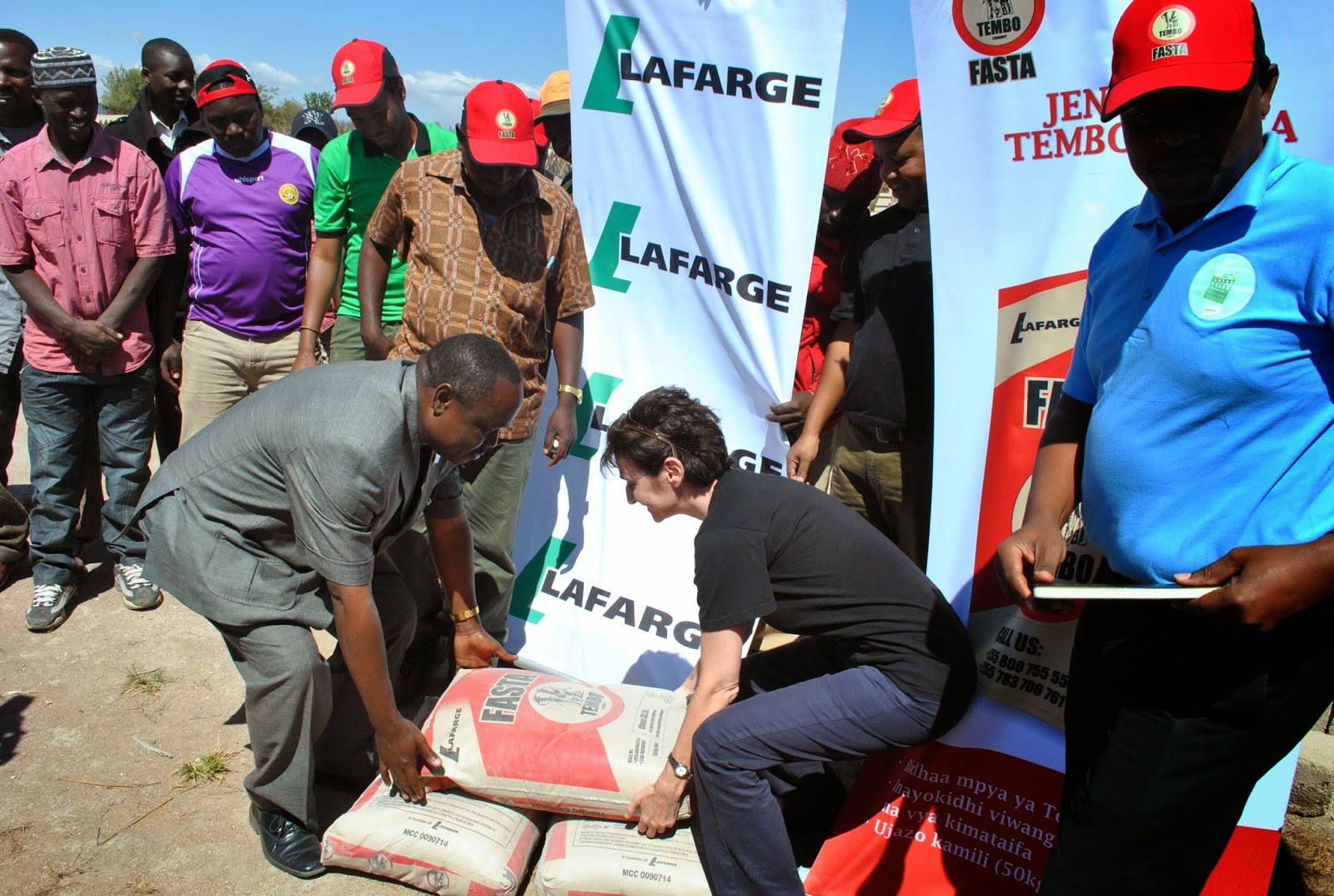 Habari na Matukio Mbeya: MBEYA CEMENT YATOA MSAADA WA SARUJI 1000 ...