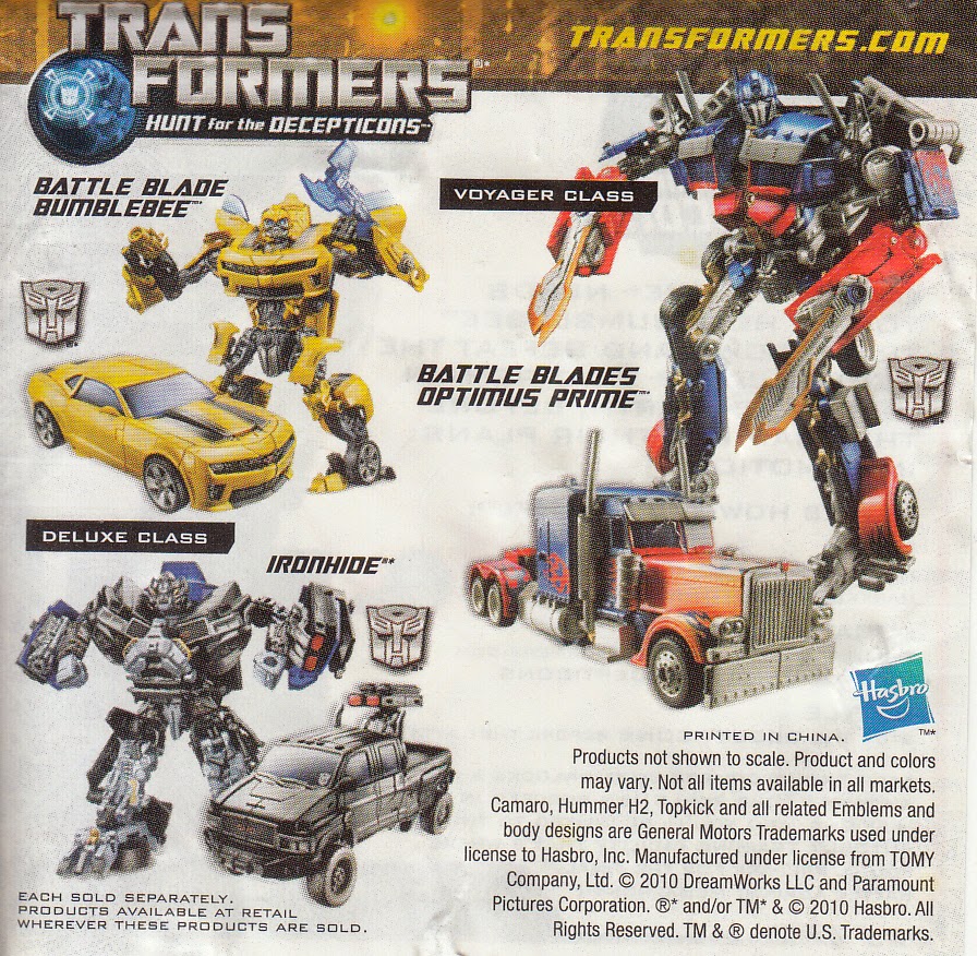 Loot of the Day: McDonalds Toys Transformers