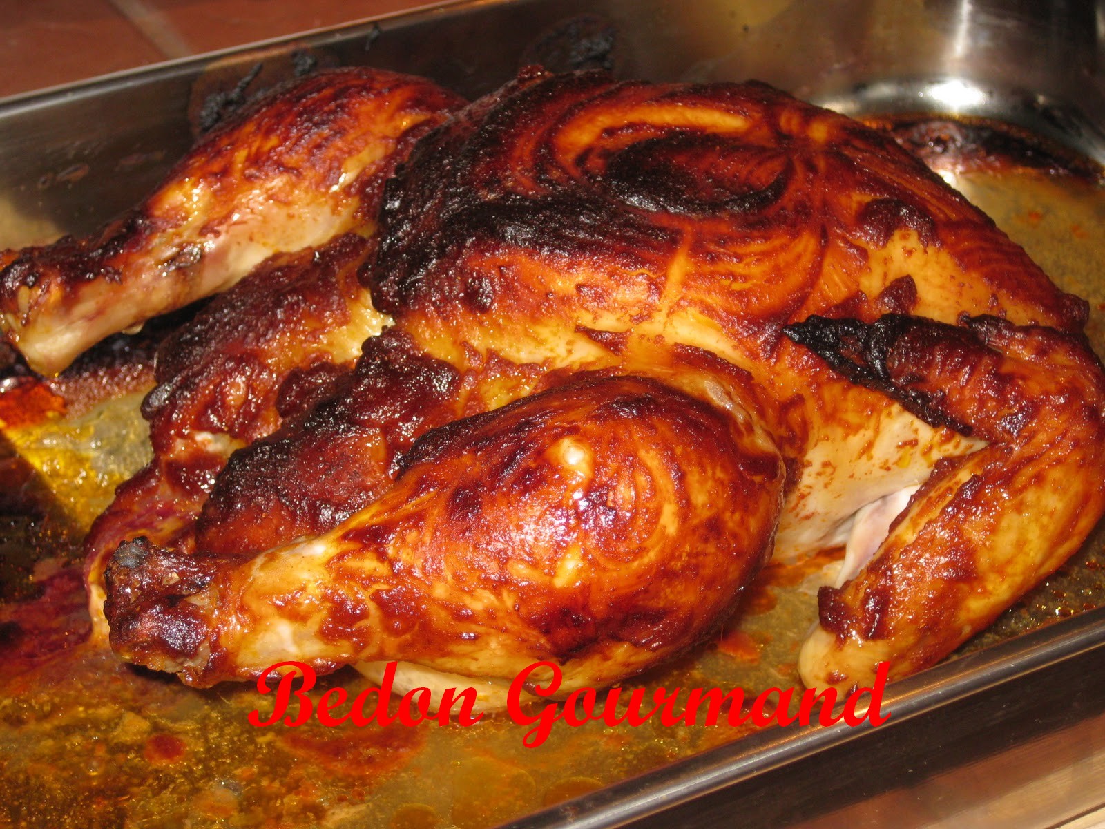 Petit poulet barbecue | Bedon Gourmand