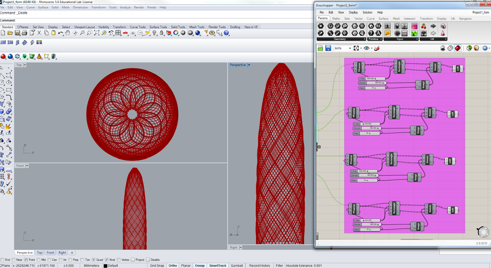 Arch655 Parametric Modeling In Designproject 1