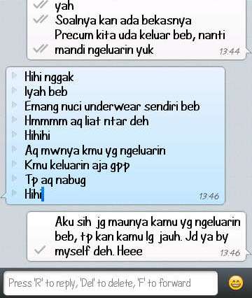 a true love: Kumpulan Chat Sex Diky & Fery