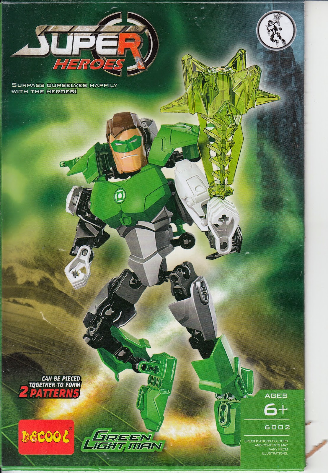 Loot of the Day: Super Heroes - Green Light Man @ Green Lantern